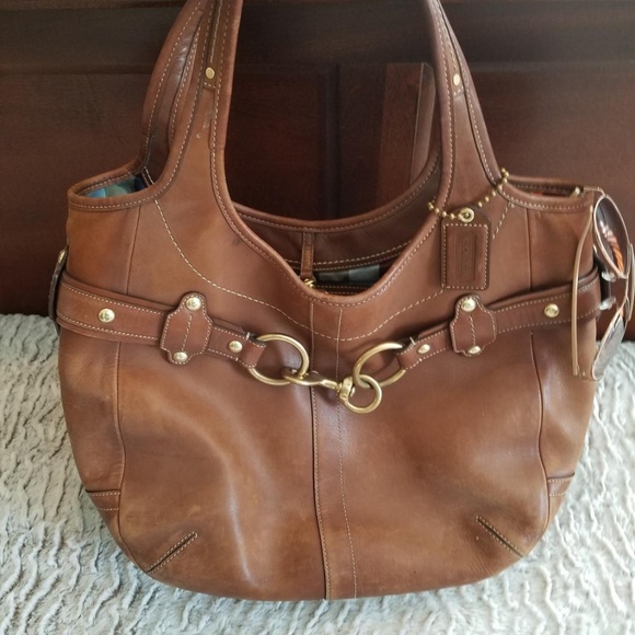 Coach | Bags | Coach Horse Bit Leather Bag | Poshmark